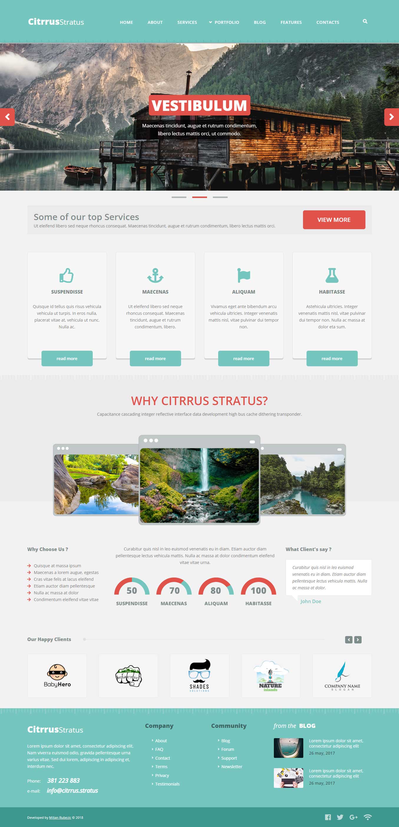 Miljan Rubežić // Portfolio